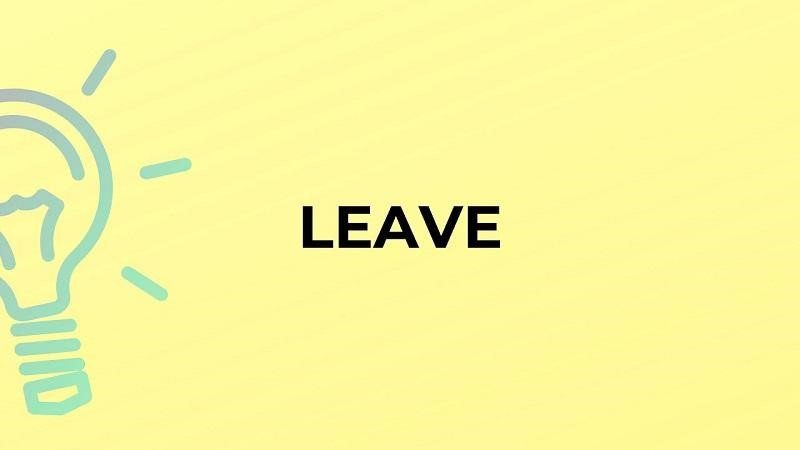 گذشته leave چه می‌شود؟ - زبانشناس