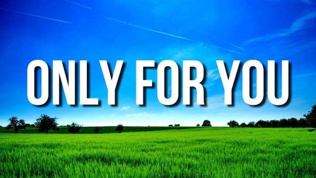 معنی جمله only for you چیست؟ - زبانشناس