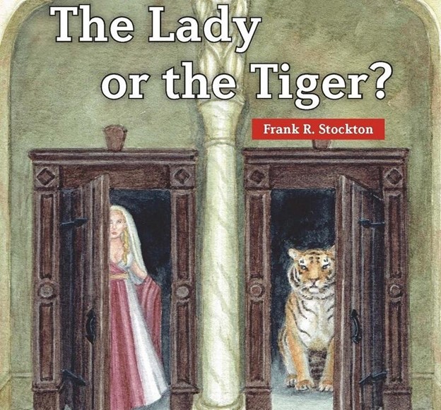 ترجمه‌ی داستان کوتاه The Lady, or the Tiger نوشته‌ی Frank R. Stockton